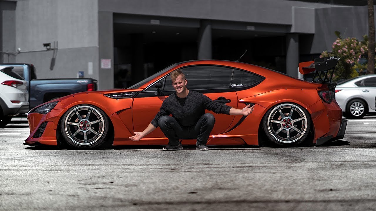 New Wheels For The Widebody FRS? - YouTube
