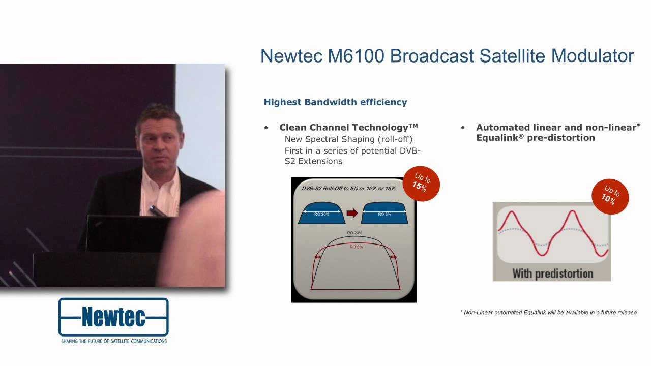 Newtec M6100 Broadcast Satellite Modulator Launch in Asia - YouTube