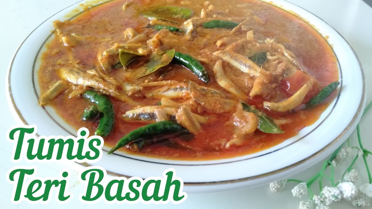 RESEP IKAN BILIS ATAU IKAN TERI BASAH TUMIS ACEH - YouTube