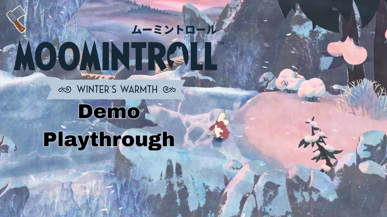 Moomintroll Winter's Warmth Demo Playthrough - YouTube