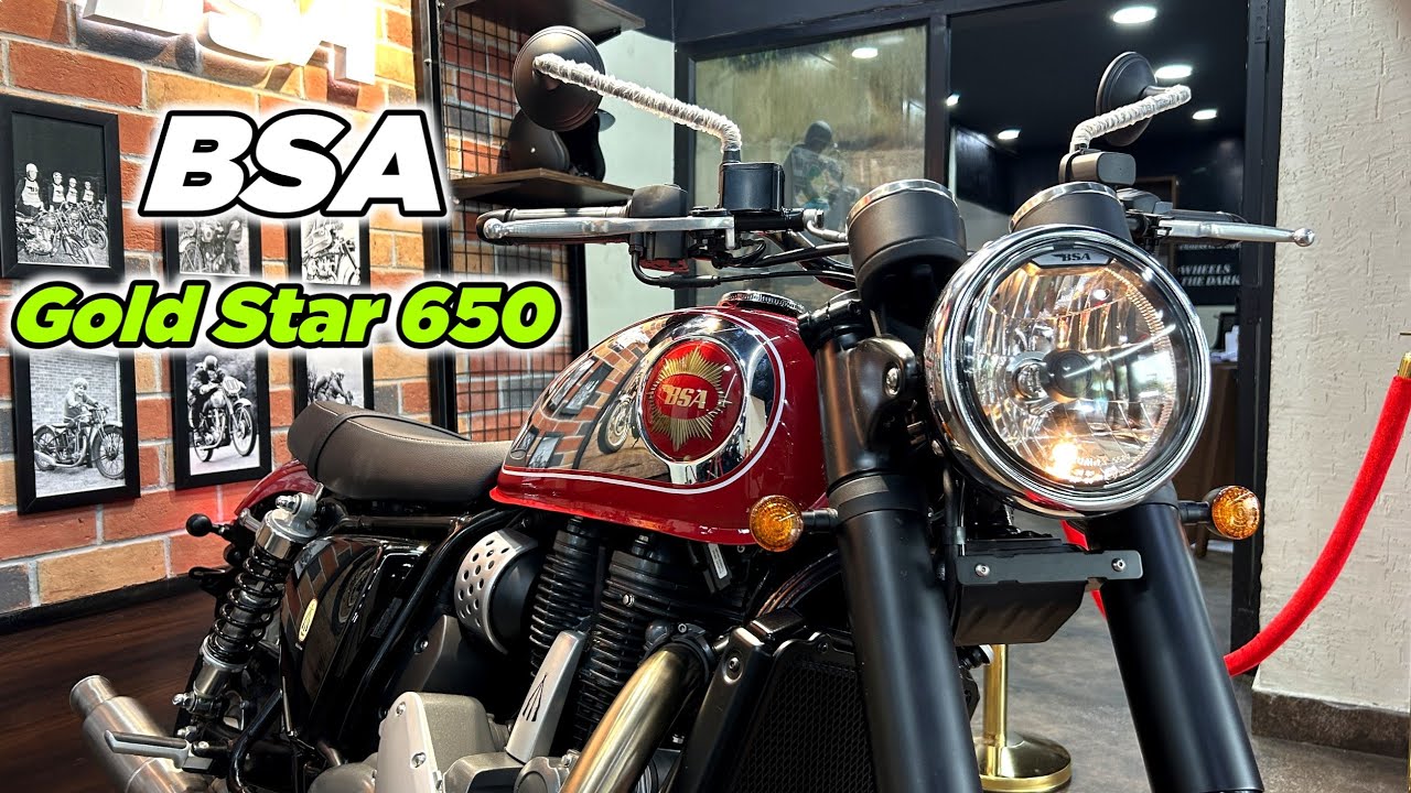 BSA Launch New Bike In India - BSA Goldstar 650 | 2024 New Launch BSA ...