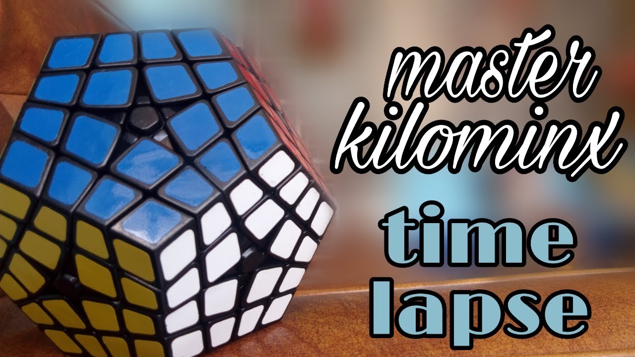 MASTER KILOMINX | SOLUCIÓN COMPLETA | TIME LAPSE | HR CUBE - YouTube