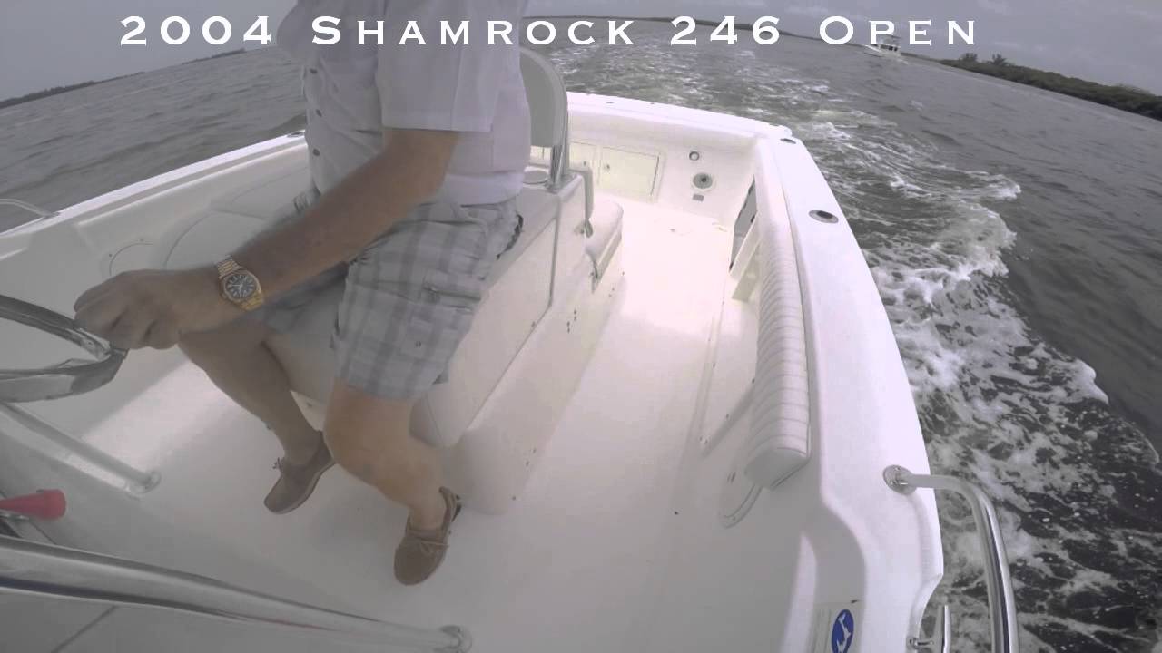 2004 Shamrock 246 Open - YouTube