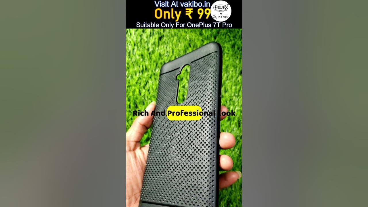 VAKIBO Dotted Design soft Silicon TPU Back Cover Case Suitable for OnePlus 7T Pro - YouTube