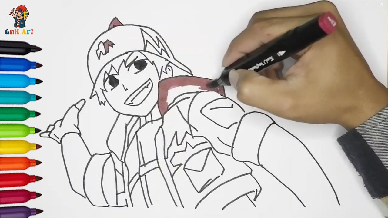 menggambar boboiboy gentar yang mudah - YouTube