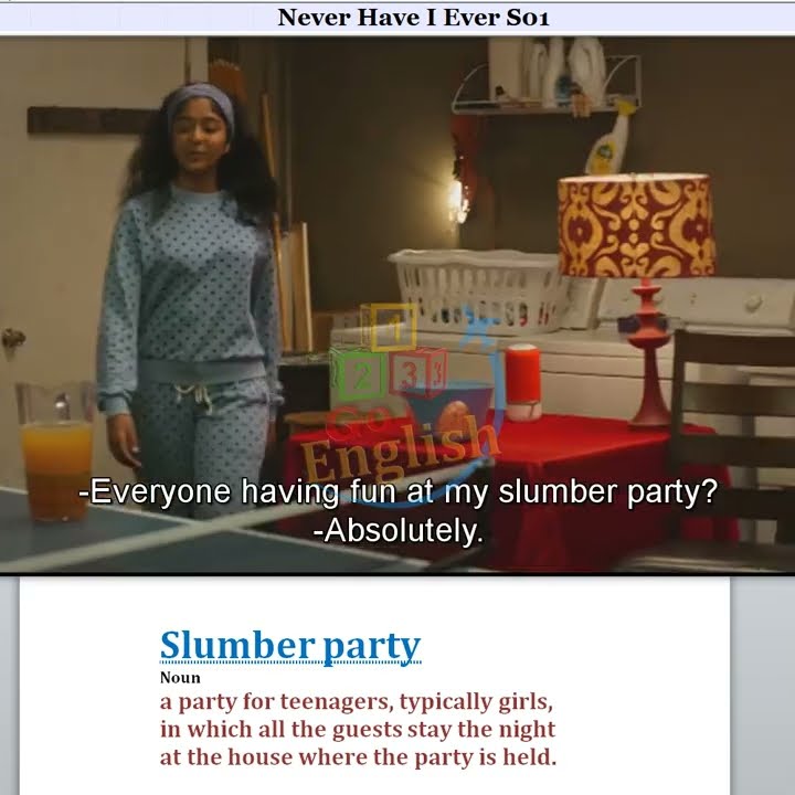 Slumber Party Meaning Pronunciation Usage Learn English With TV slumber-party-meaning-pronunciation-usage-learn-english-with-tv