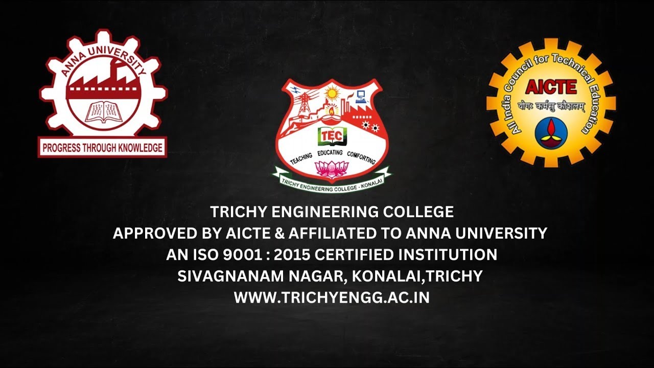 Trichy Engineering College | 2025 | Intro - YouTube