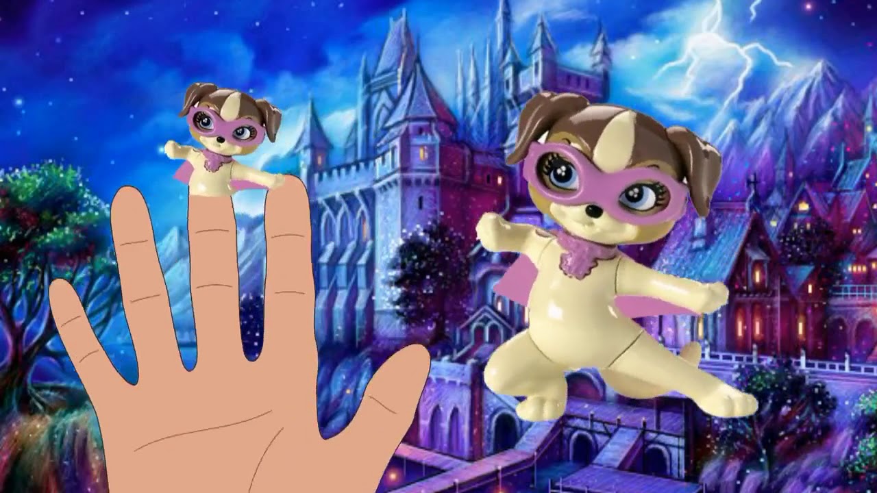 Barbie superhero Barbie superprintsesa Finger family Song Finger Family ...