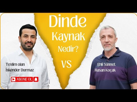 MÜNAZARA: İskender vs Hasan Koçak