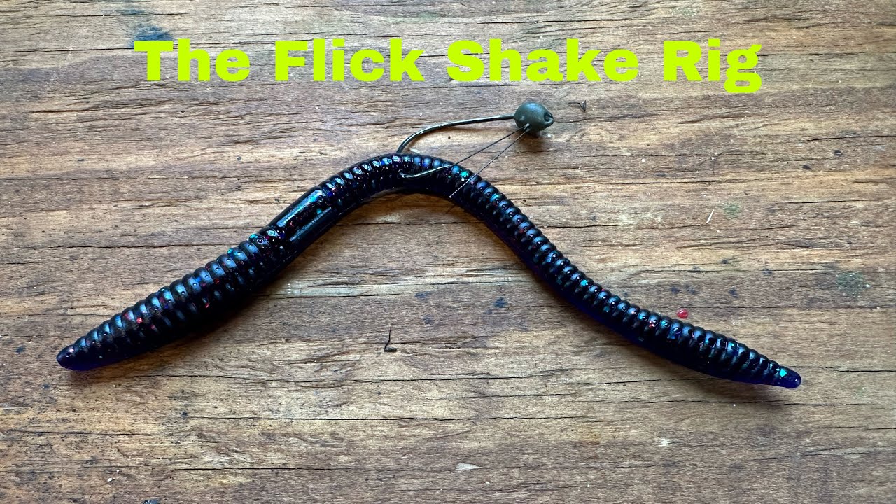 How To Rig And Fish A Flick Shake - YouTube