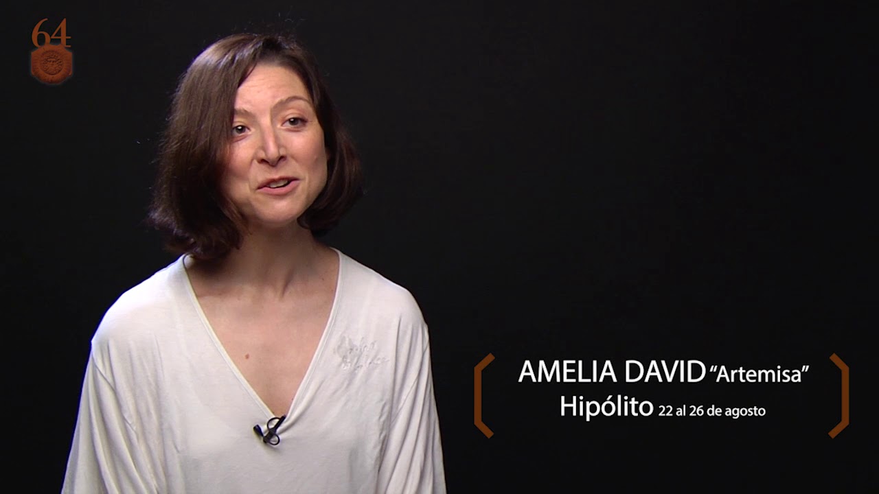 Amelia David en 'Hipólito' - YouTube