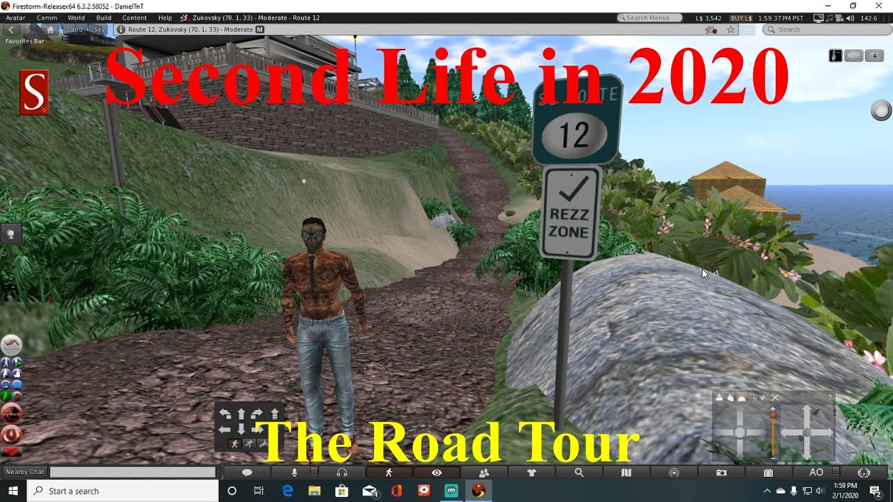 SECOND LIFE: Road Tour - YouTube