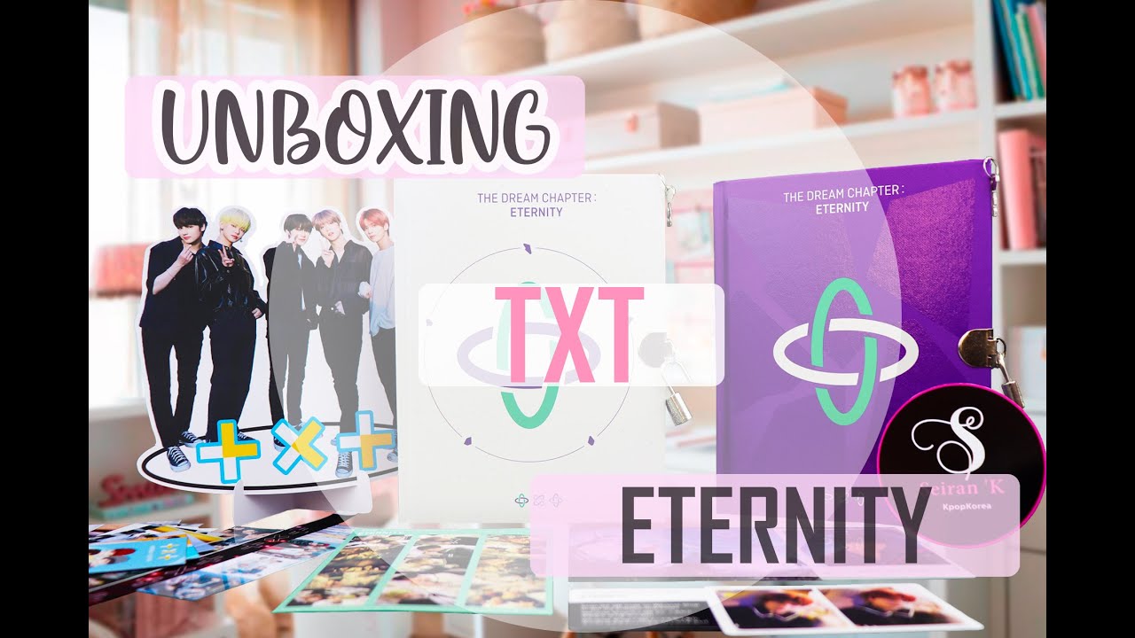 UNBOXING] TXT ETERNITY°° - YouTube