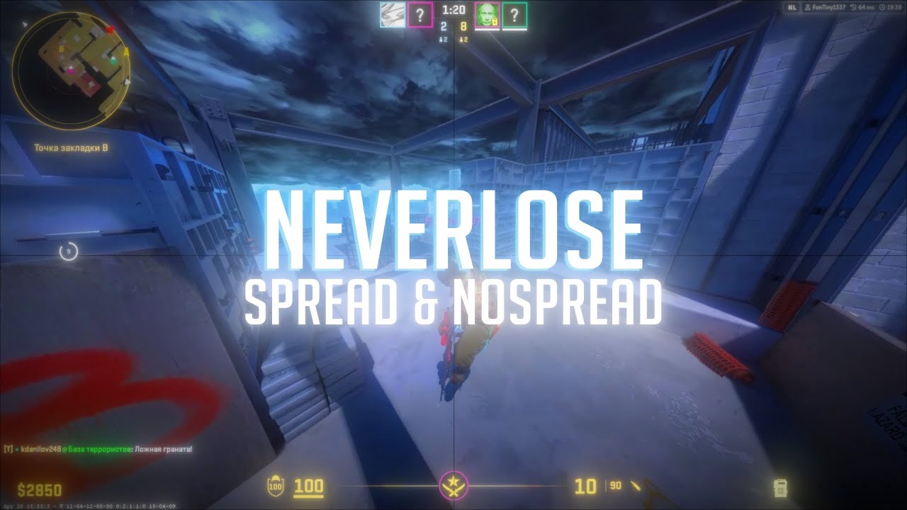 #CS2 neverlose.cc | Spread & NoSpread HVH Clips | Best CFG NeverLose.cc ...