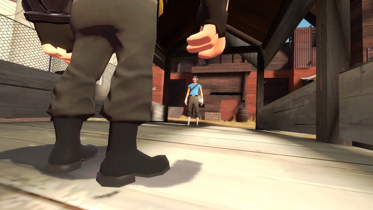 THE HEAVY vs THE INSANE SCOUT - YouTube