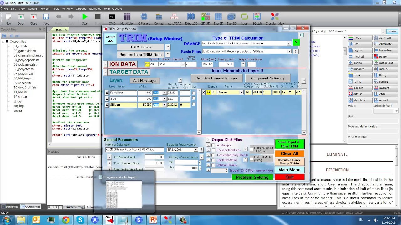 TCAD simulation of heavy-ion radiation by Crosslight - YouTube