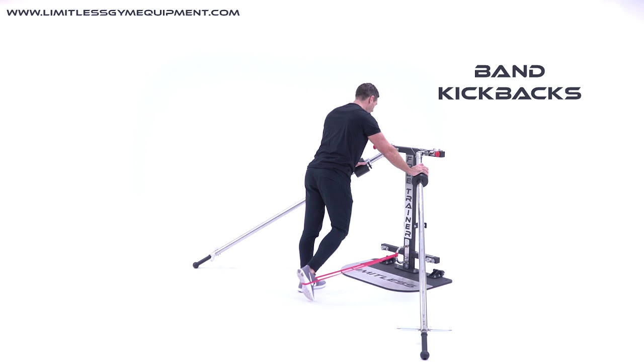 Banded Kick Backs - Free Trainer Skill Pro - YouTube