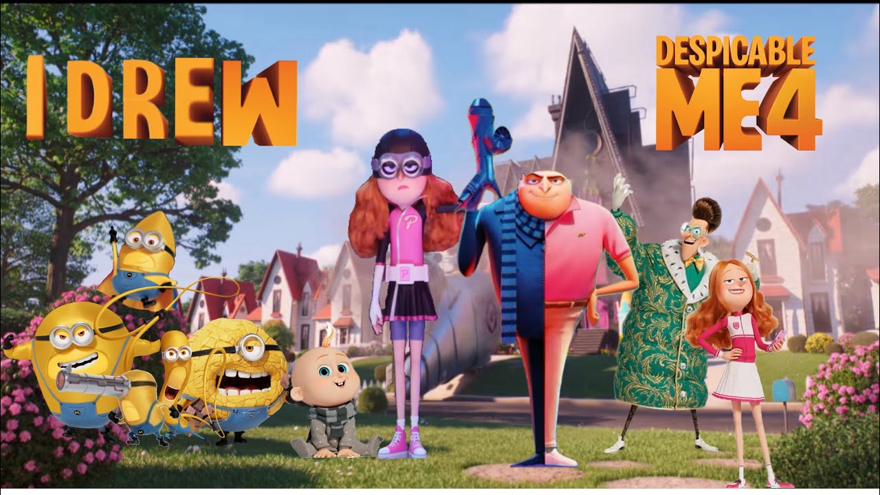 I Drew Despicable Me 4#shorts - YouTube