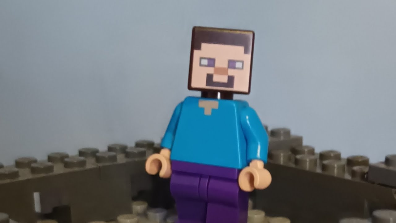 'I am steve' but in lego. - YouTube