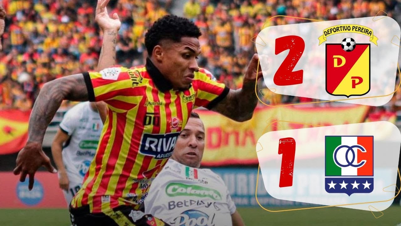 Deportivo Pereira 2 - 1 Once Caldas ⚽ LIGA BETPLAY ⭐ LIGA COLOMBIANA (CC 3.0) RADIO - YouTube