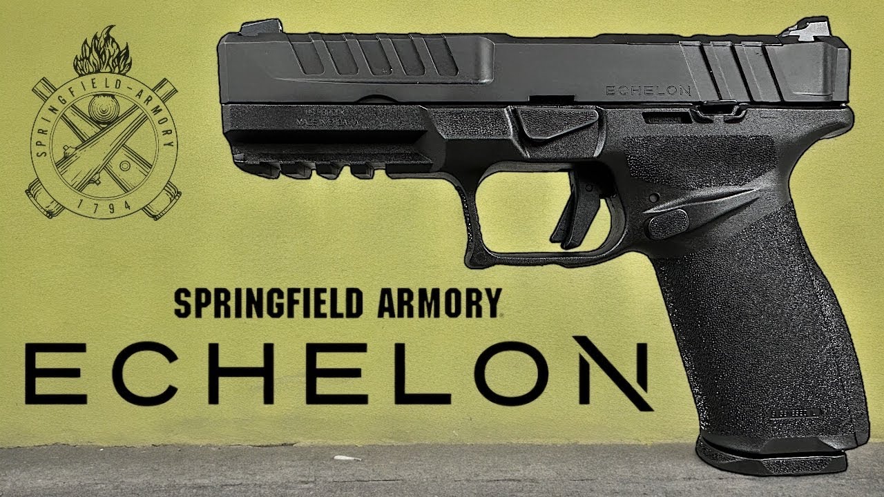 SPRINGFIELD ARMORY ECHELON le meilleur 9mm de combat actuel ? 4K - YouTube