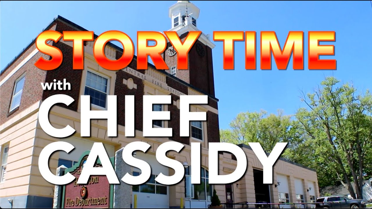 Story Time with Chief Cassidy "Firefighter's Busy Day" - YouTube