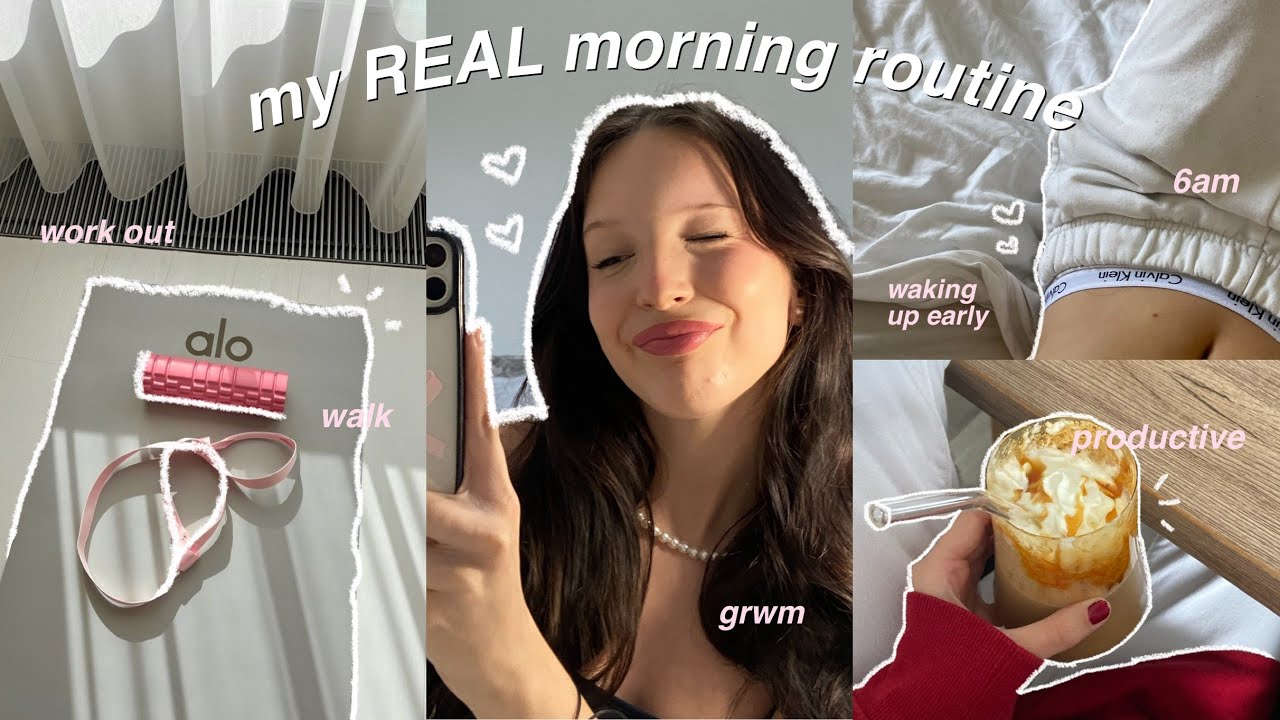my REAL morning routine | fall 2023 - YouTube