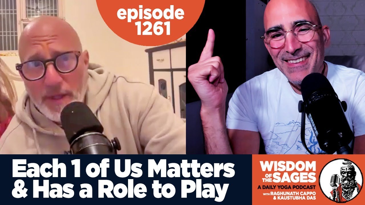 1261: Each One of Us Matters & Has a Role to Play - YouTube