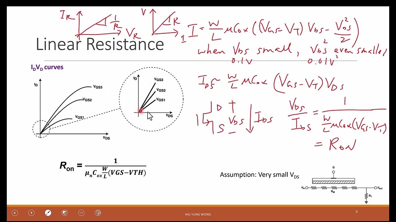 L6-2 Transistor as a Linear Resistor - YouTube