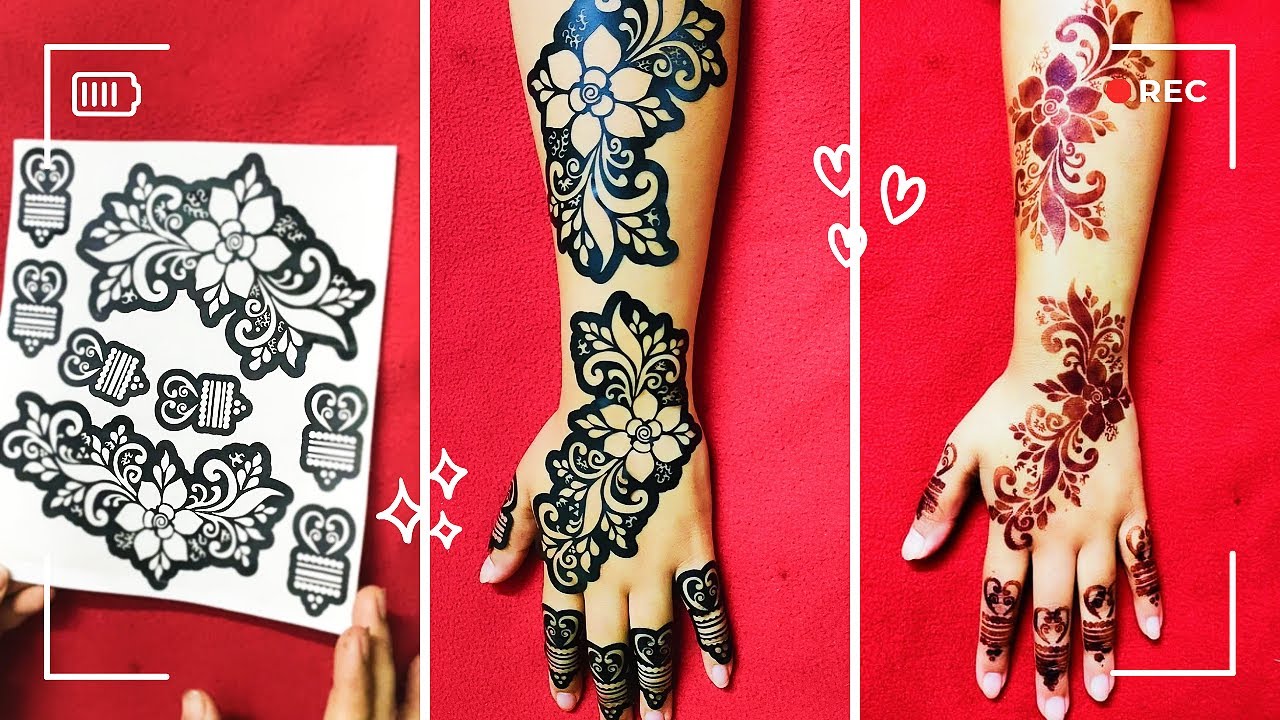 Mehndi stikers for Bridal | Mehndi stikers online | New Mehndi Sticker ...
