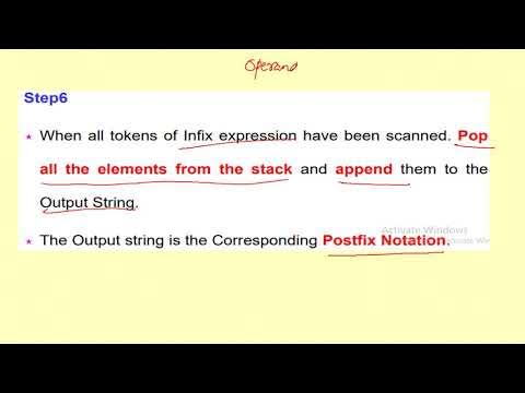 infix to postfix conversion/CST 201 Data Structure - YouTube