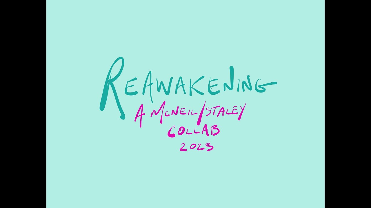 REAWAKENING - 3 Bob McNeil drawings and a poem by Tim Staley - YouTube