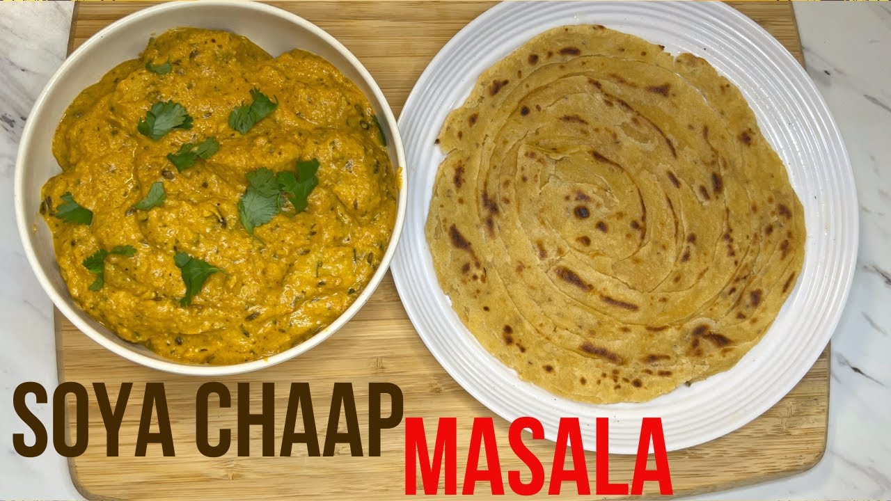 soya chaap masala | simple soya chaap masala recipe | soya chaap recipe ...