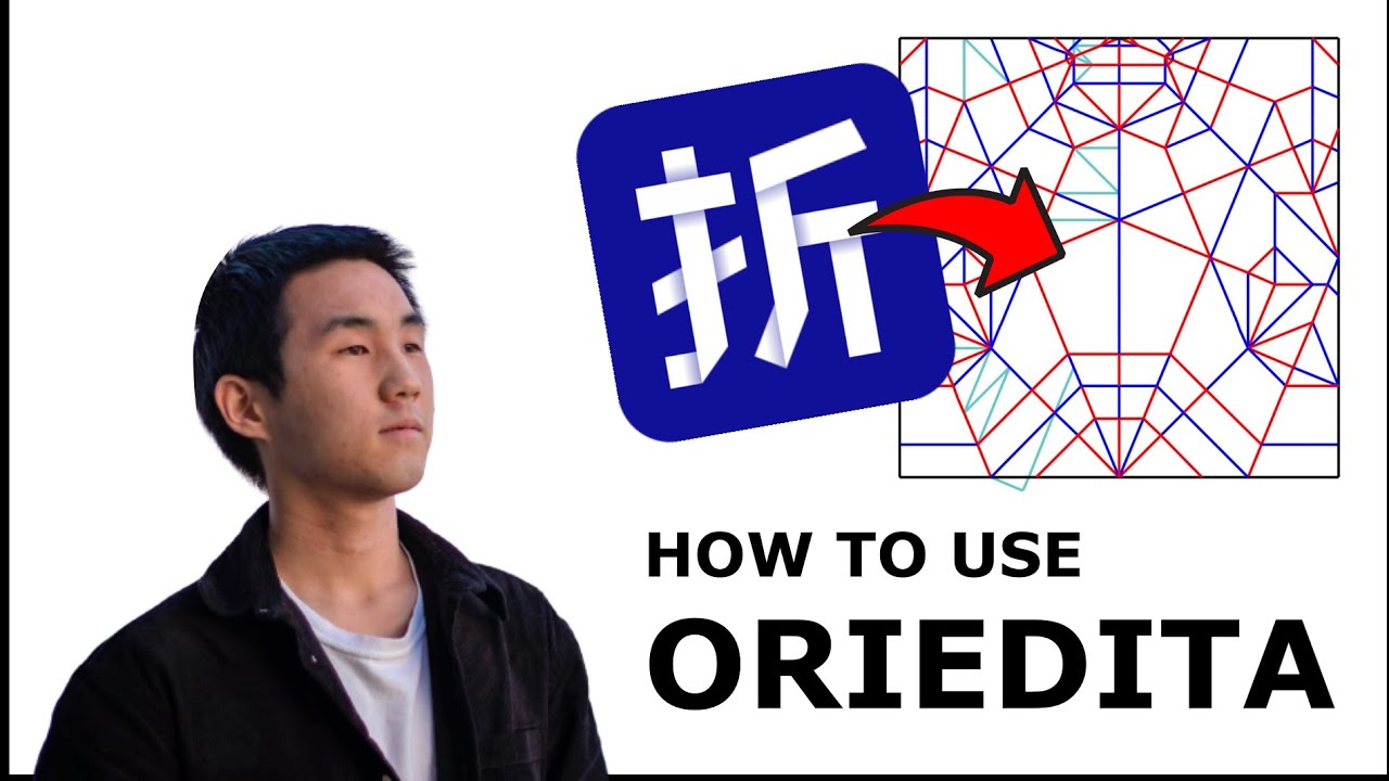 Drawing crease patterns made easy - YouTube