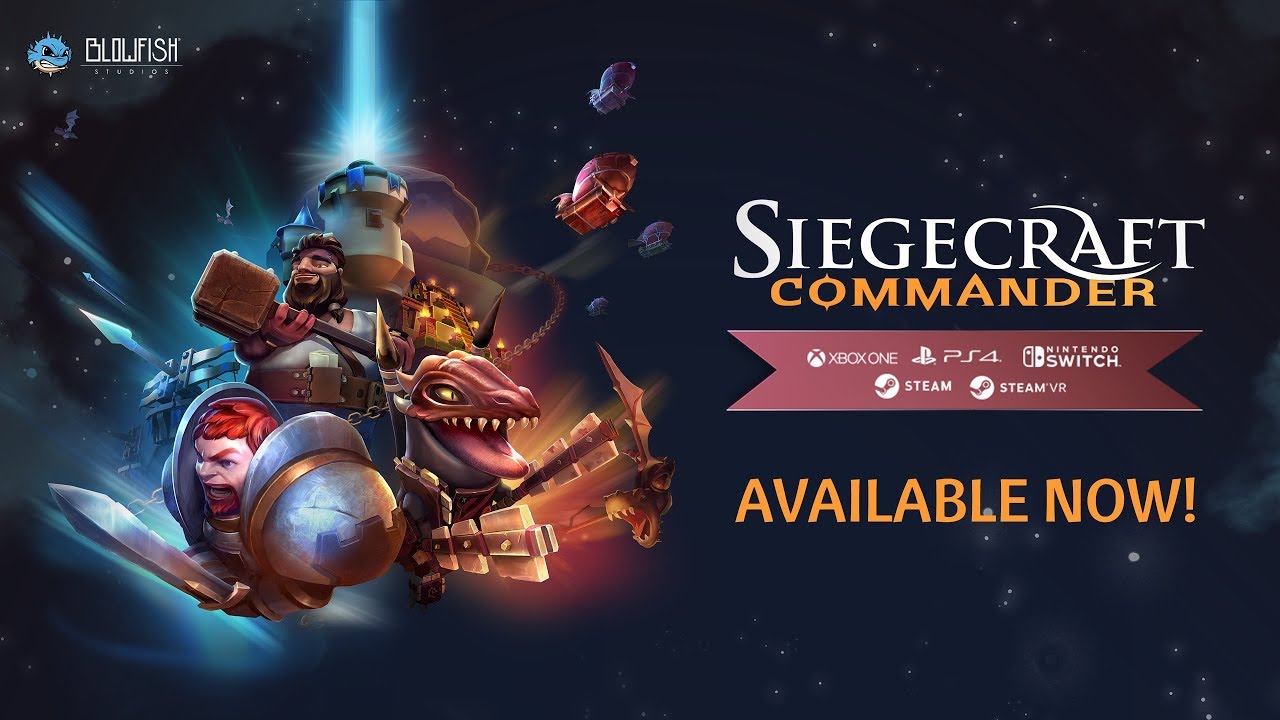 Siegecraft Commander - Nintendo Switch Launch Trailer - YouTube