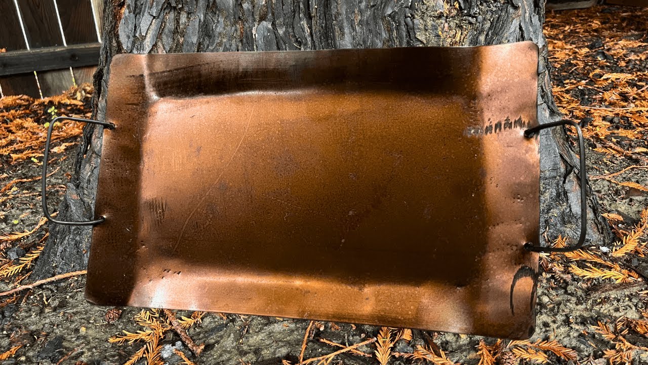 Homemade Survival Pan and Bushcraft Projects!! - YouTube