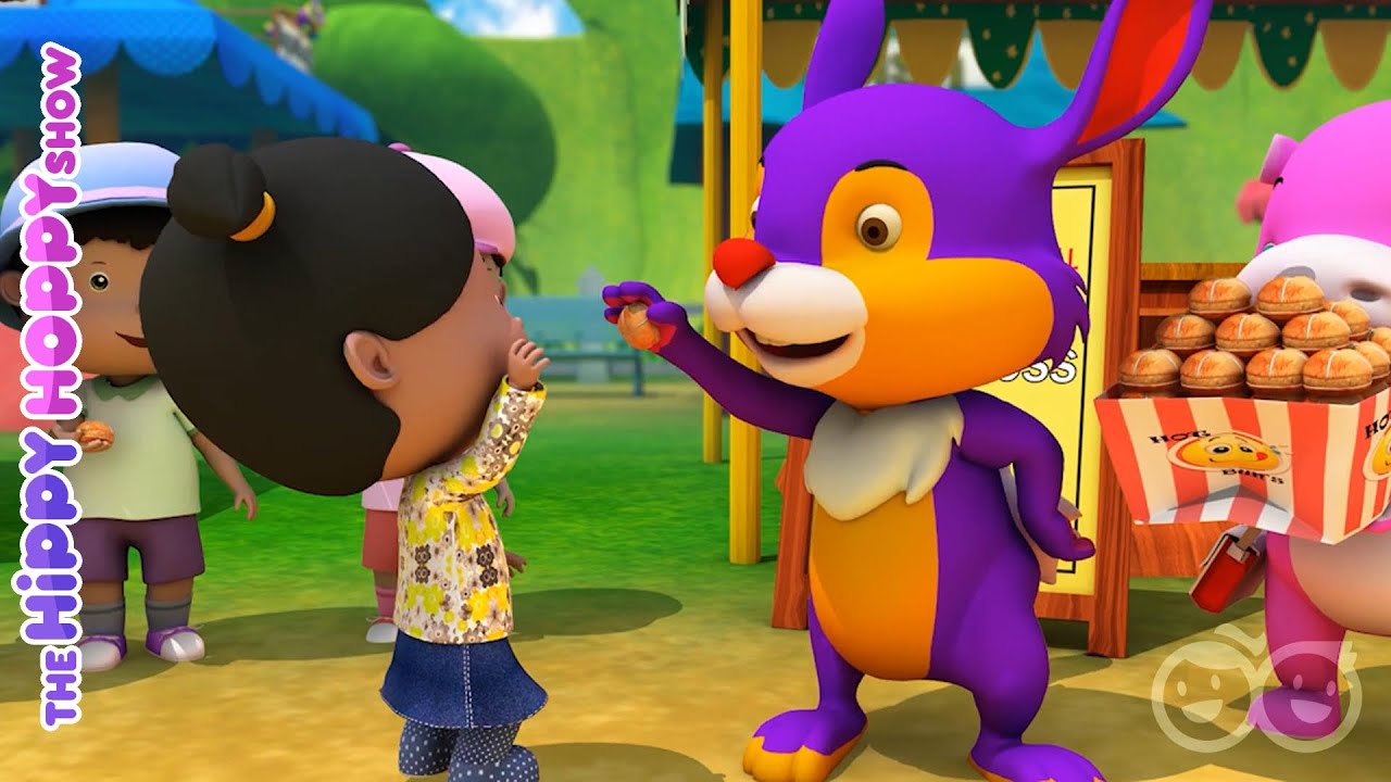 Hippy Hoppy Makes Buns | Simple Nursery Rhymes for Kids | Hippy Hoppy ...