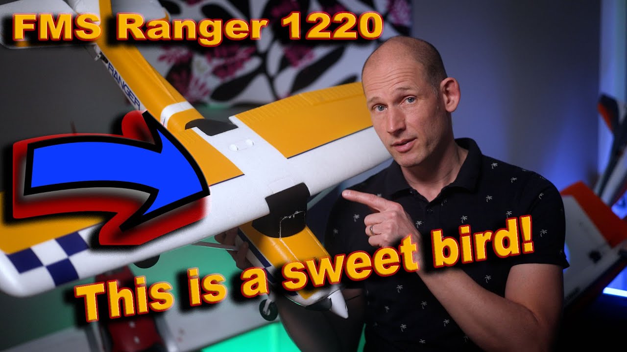 FMS Ranger 1220 This is a sweet bird! - YouTube