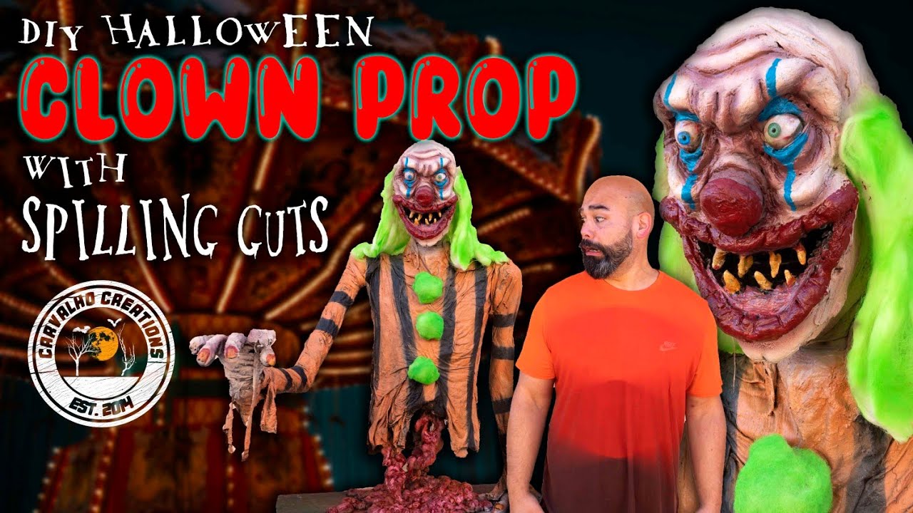 Build a Gory Halloween Clown Torso Prop – DIY Horror with Blood, Guts ...