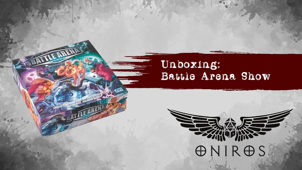 Unboxing: Battle Arena Show - YouTube