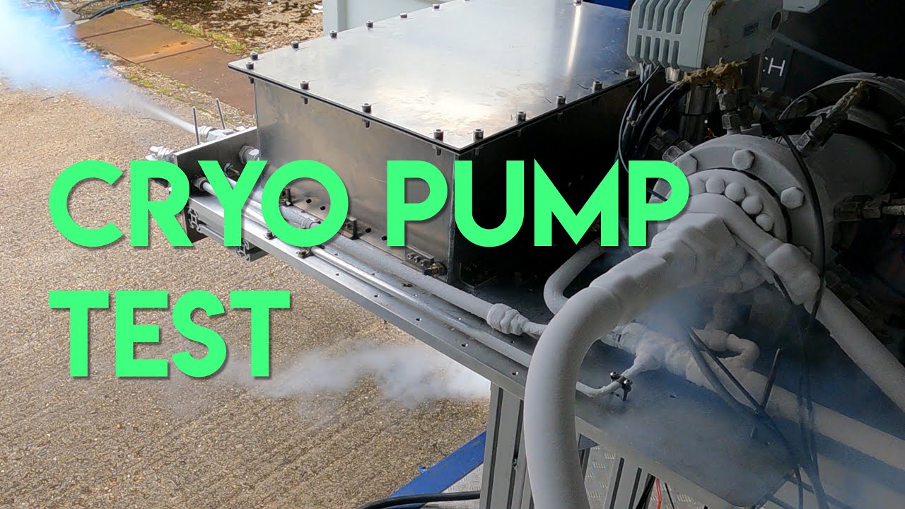 Fuel Pump System Prototype Cryogenic Pump Testing - YouTube