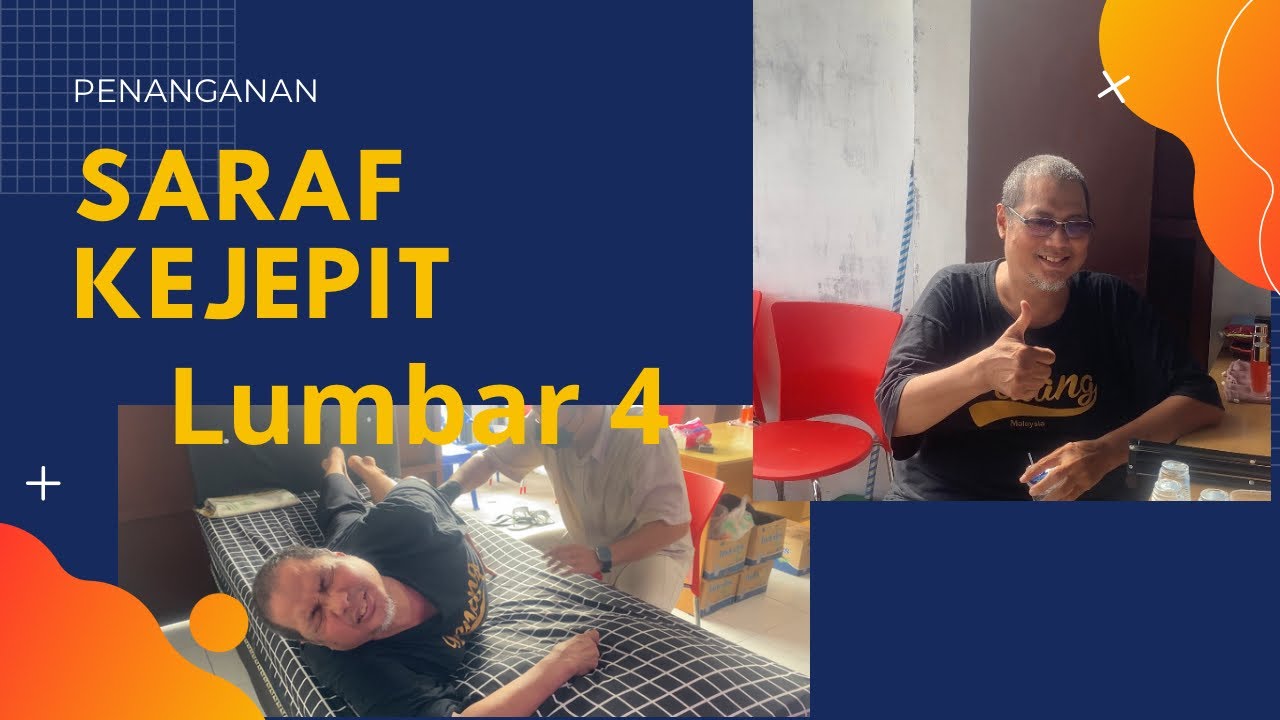 Saraf kejepit di lumbar 4 - YouTube