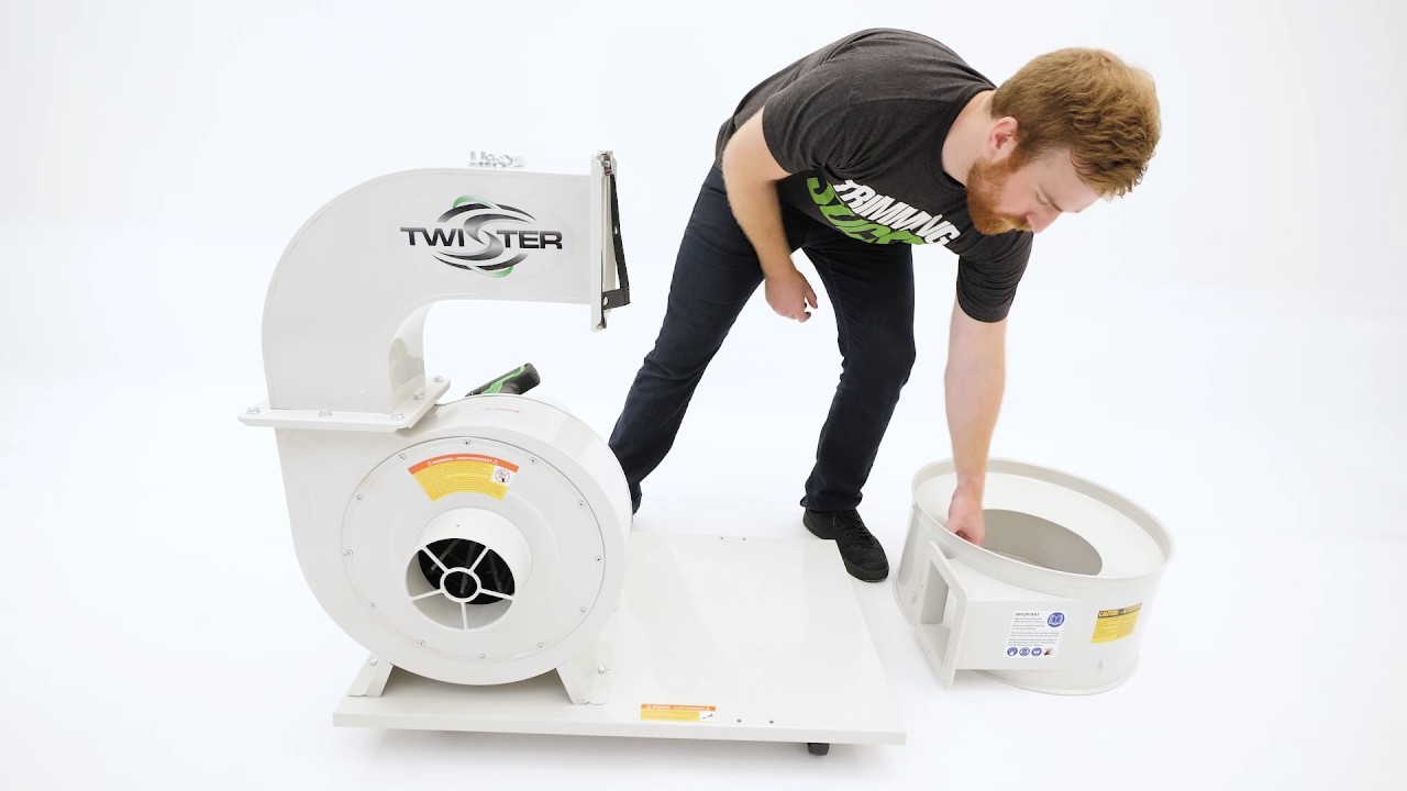 Twister T2 - Unboxing and Leaf Collector Setup - YouTube