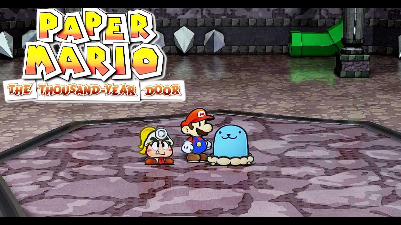 PAPER MARIO THE THOUSAND YEAR DOOR Whacka SuperBoss Fight (#PMTTYD ...