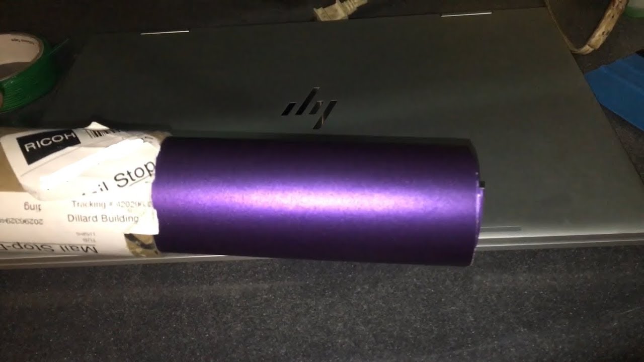 Easiest Way to Vinyl Wrap a Laptop - YouTube