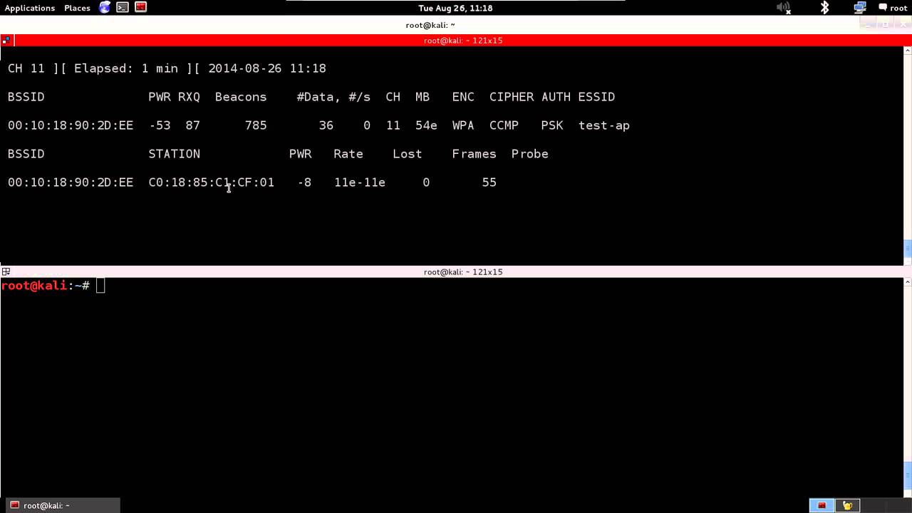WPA Cracking How To Capture The Handshake - YouTube