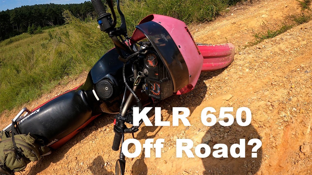 KLR 650 off road - YouTube