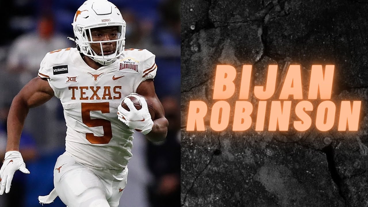 2023 NFL Draft: Bijan Robinson, RB Texas Film Session - YouTube