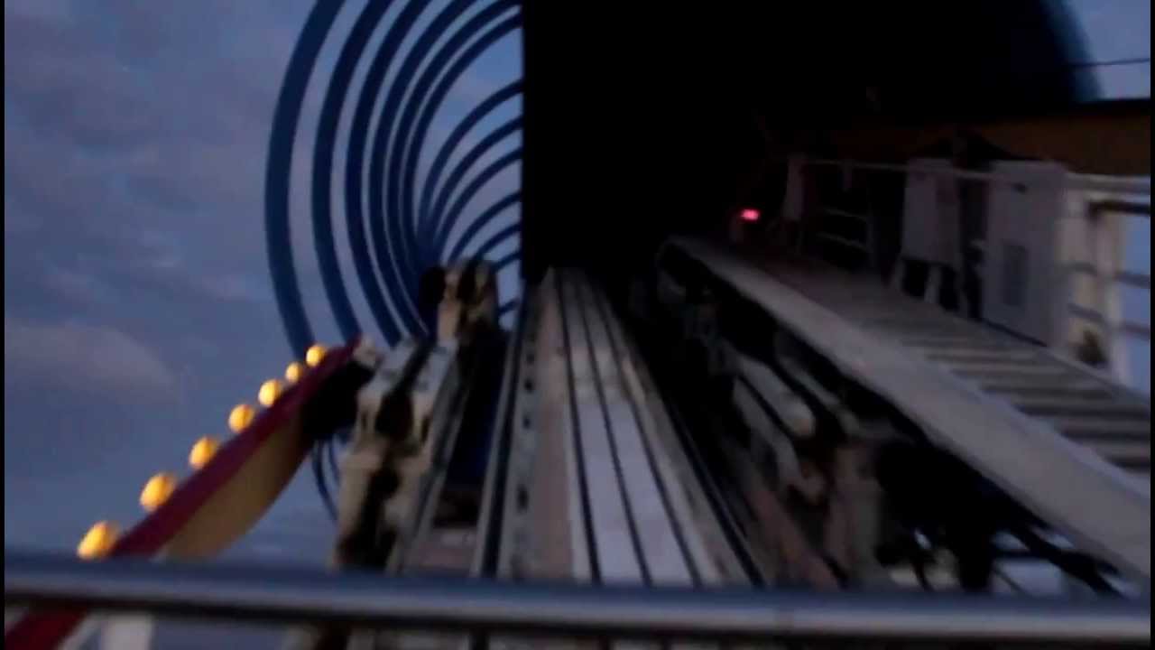 Disney California Adventures Screamin On ride Footage - YouTube