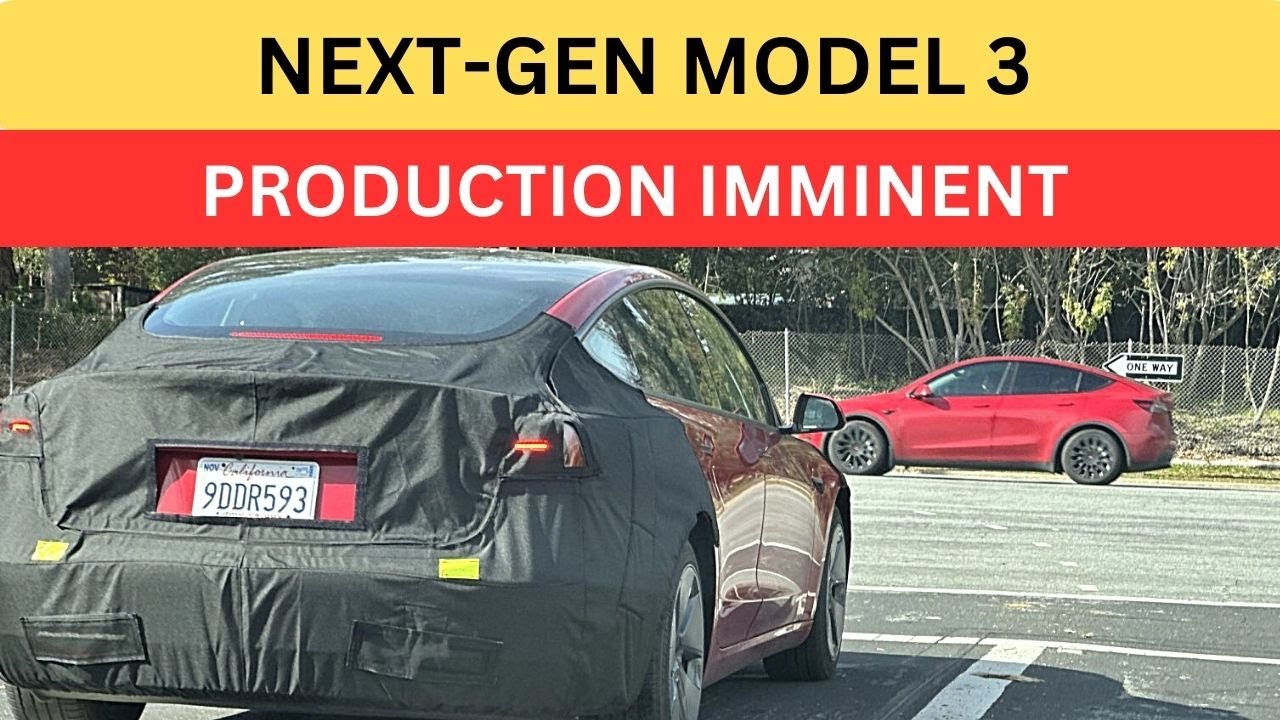 Tesla Appears To Launch Next-Gen Model 3 on August 14 - YouTube